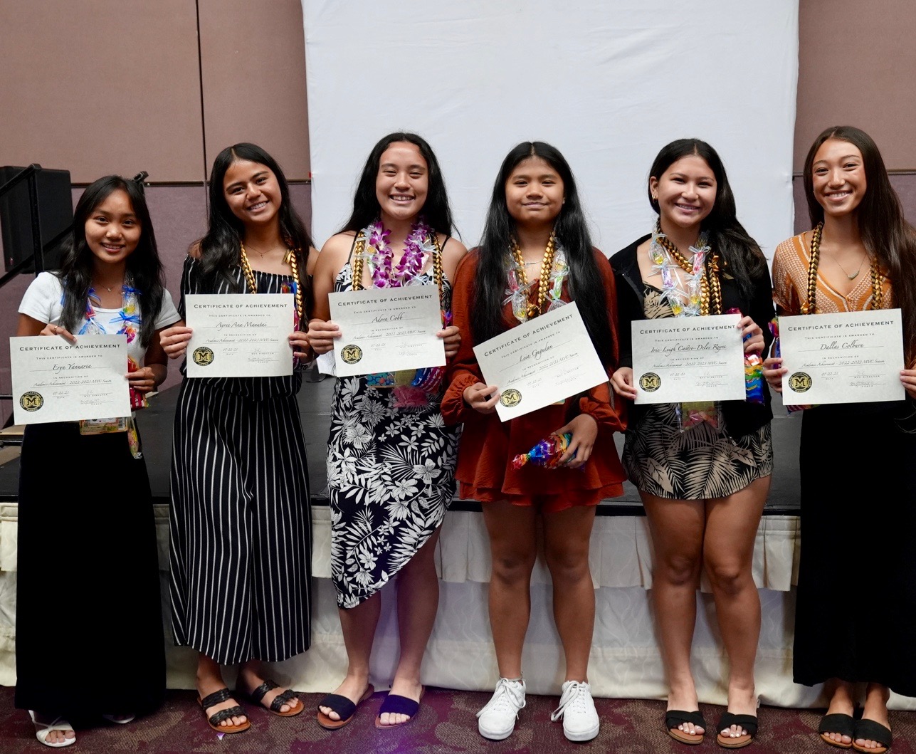 Awards Ceremony – Mililani Volleyball Club